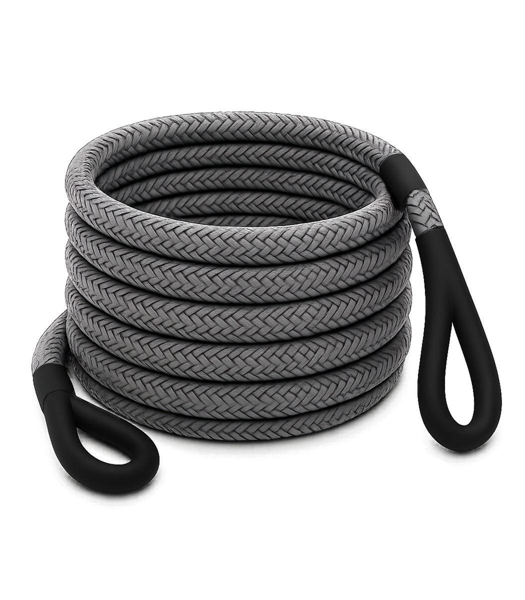 Kinetic Recovery Rope HD 30' 18,230 lb – Black Taurus