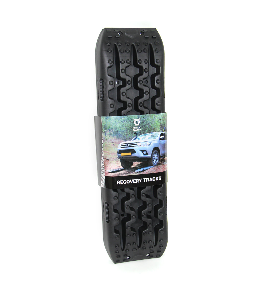 Recovery Tracks – Heavy-Duty Traction Boards | Black Taurus
